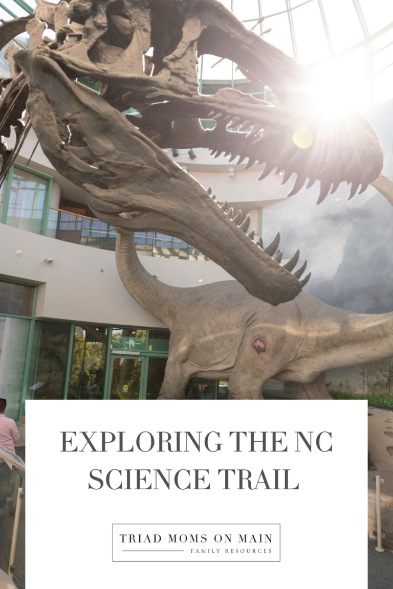 Exploring the NC Science Trail | Triad Moms on Main | North Carolina