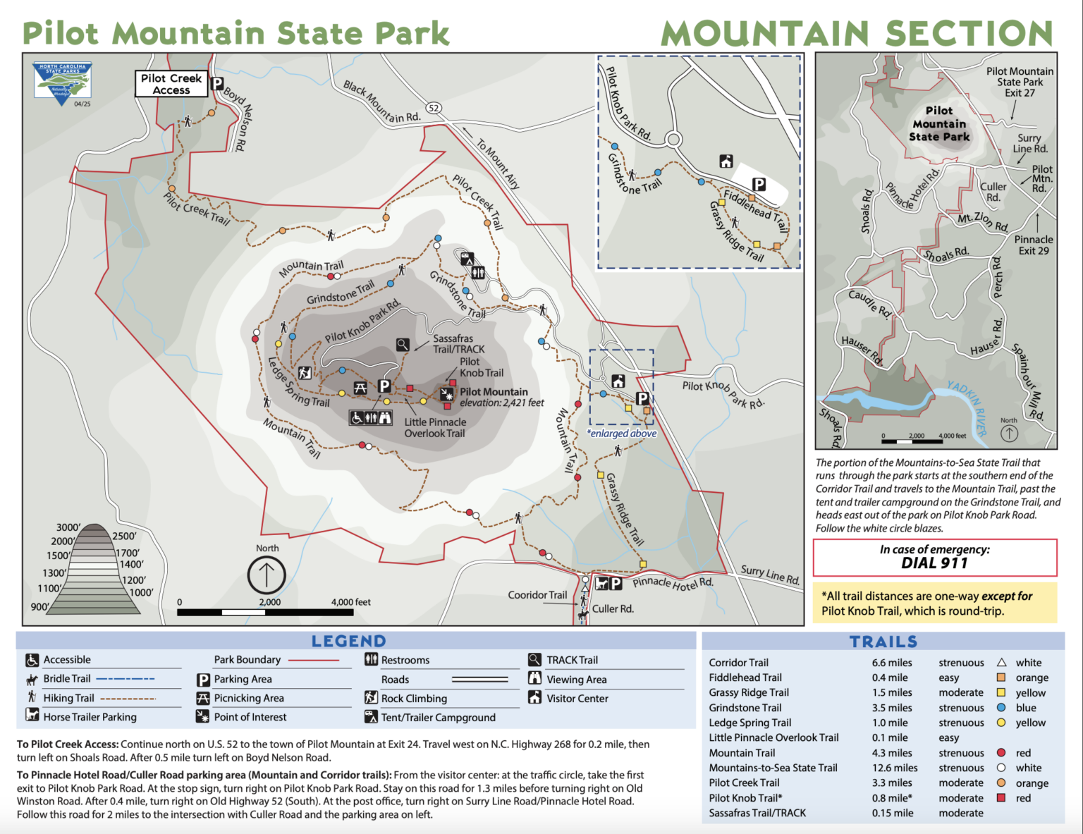 Pilot Mountain State Park Trails: The Ultimate Hiking Guide | Triad ...