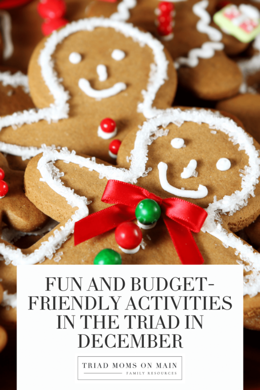 December Freebies: Fun Activities for Families | Triad Moms on Main